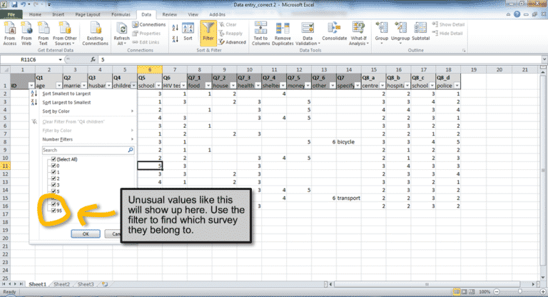 How to design survey forms for quick data entry - tools4dev